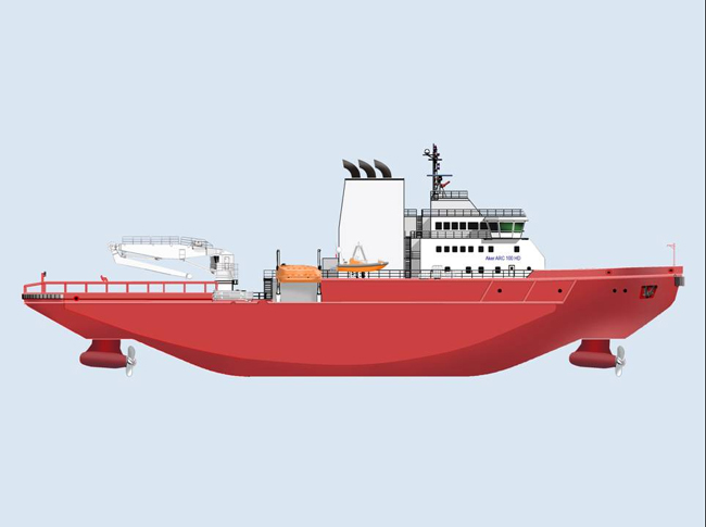 Aker Arctic Introduces revolutionary oblique Ice Breaker